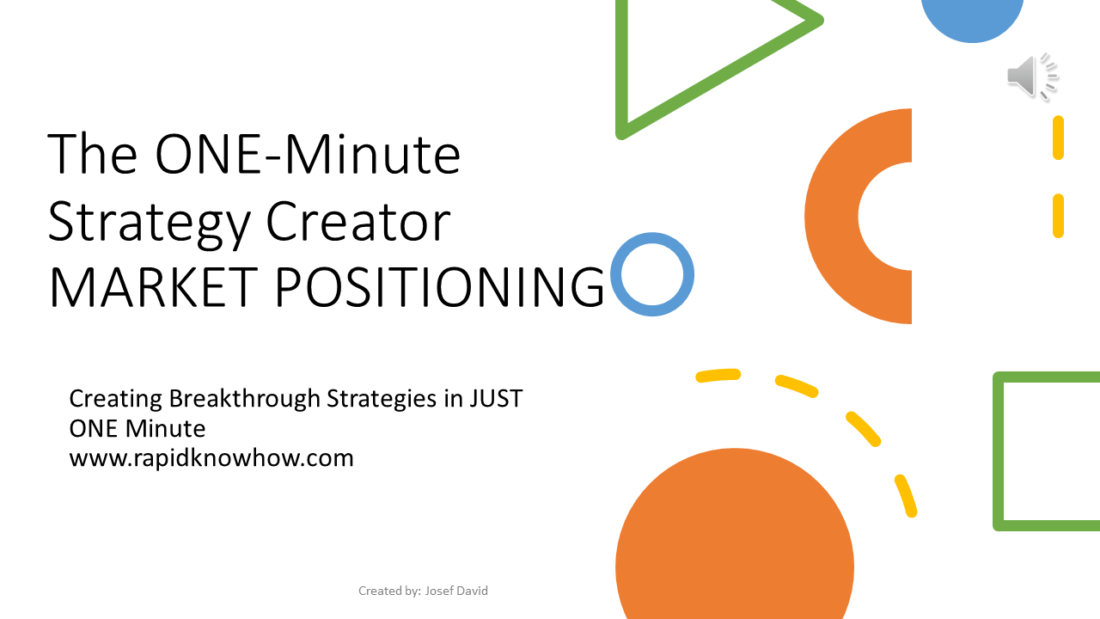 How to Choose Your Market Position