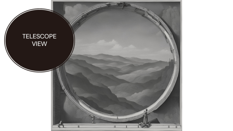 Illustrating the 10.000 Feet View in 10 Scenes - Thriving Leadership