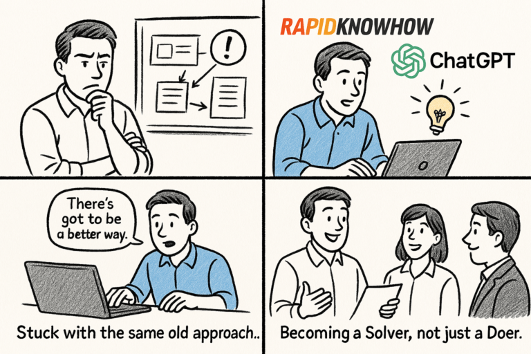 RapidKnowHow and ChatGPT: The RapidKnowHow Way